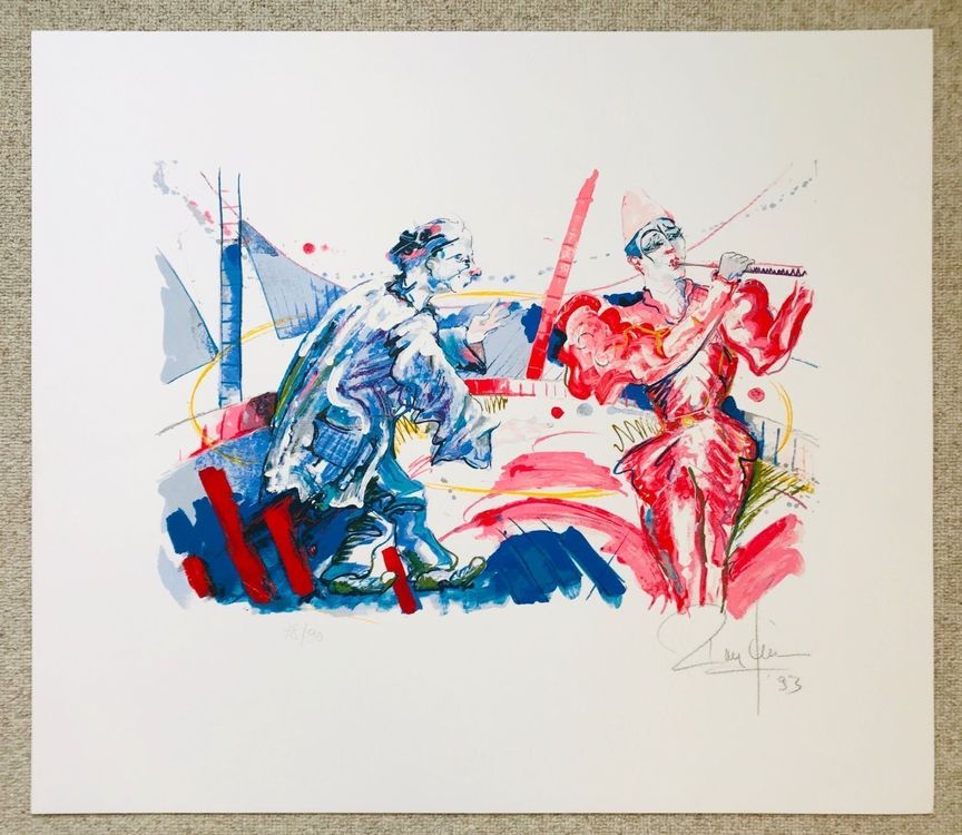 Rolf Knie, Original Serigraphie | Kaufen auf Ricardo
