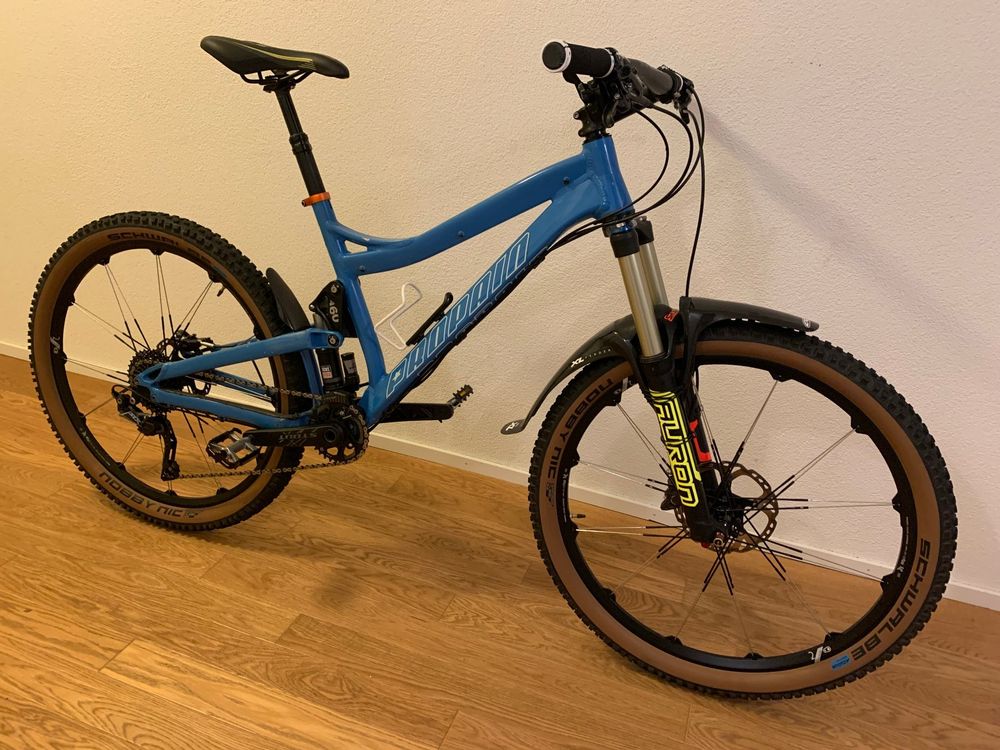Blaues Fully-Bike «Propain Tyee» (Rahmen: 22’’/Rad: 27.5'') | Acheter ...