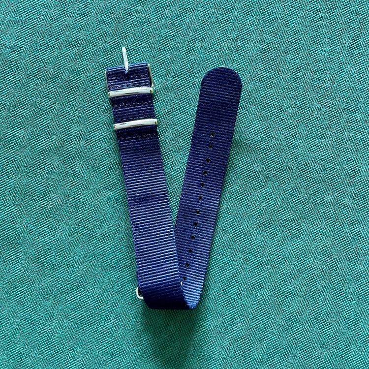 Nato Armband Uhr blau (Gebraucht) in Ennetbaden für CHF 3 – mit ...