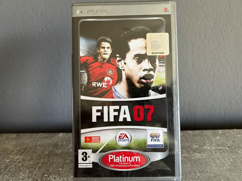 *NEU* FIFA 07 [Platinum] - PSP Ronaldinho / Barnetta (Neu und ...