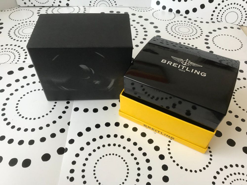 BREITLING - WATCH CASE BOX ECRIN SCHACHTEL BAKELIT - RARE ! (Gebraucht ...