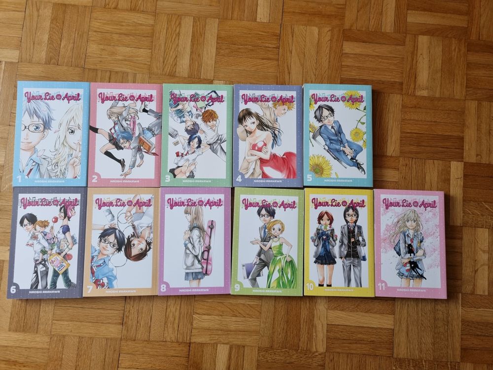 Your lie in April - Manga- Englisch (Gebraucht) in Bern für CHF 50 ...