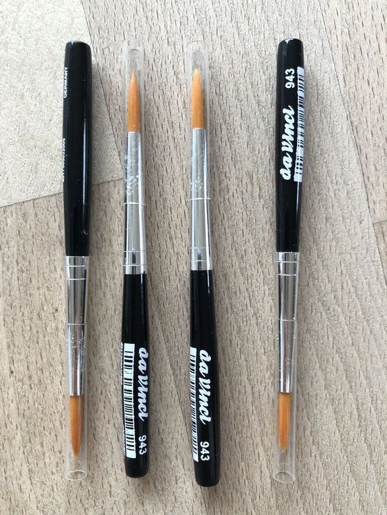 4 kleine, dünne Pinsel (da vinci 943) | Kaufen auf Ricardo