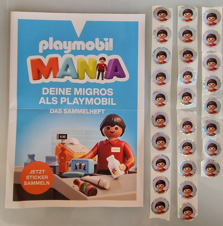 Migros Playmobil-Mania, 28 Sammelpunkte, ab nur Fr. 1.- !! (Neu und originalverpackt) in ...
