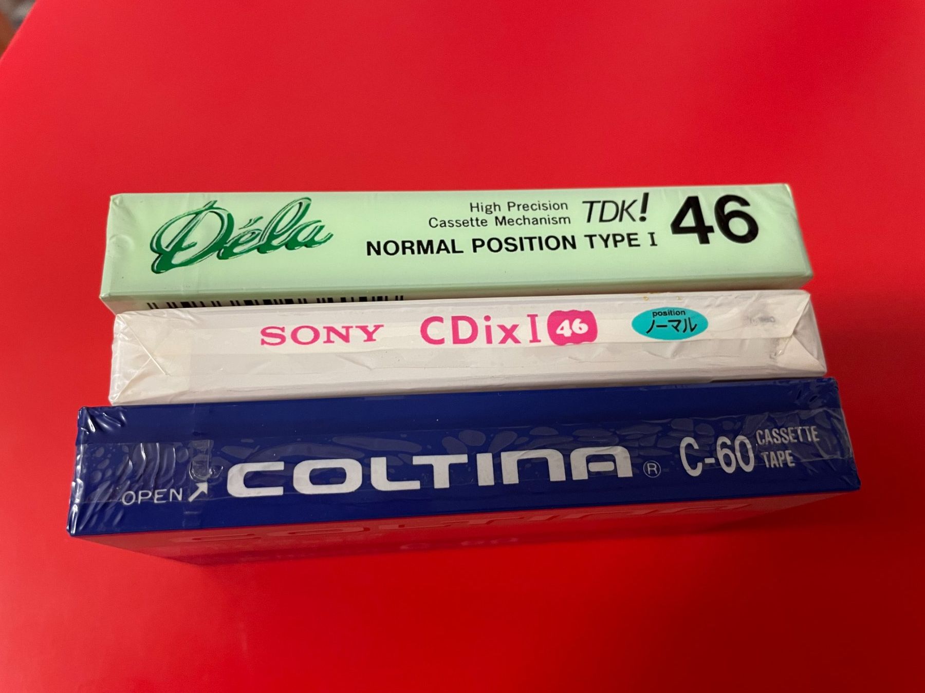 3 x SONY, TDK, COLTINA alle Made in Japan original, rar! (Neu und ...