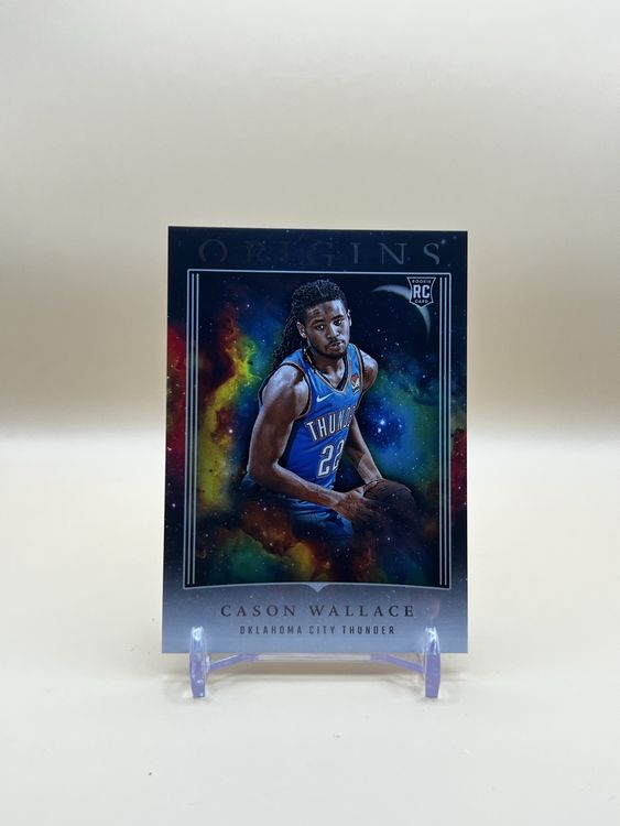 Cason Wallace Rookie Karte, Panini Origins 2023-24, OKC, NBA (Neu ...