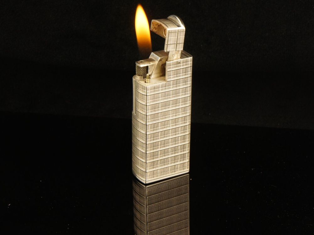 DUNHILL Aldunil mini Feuerzeug massiv Sterlingsilber 70 Gr. (Gebraucht ...