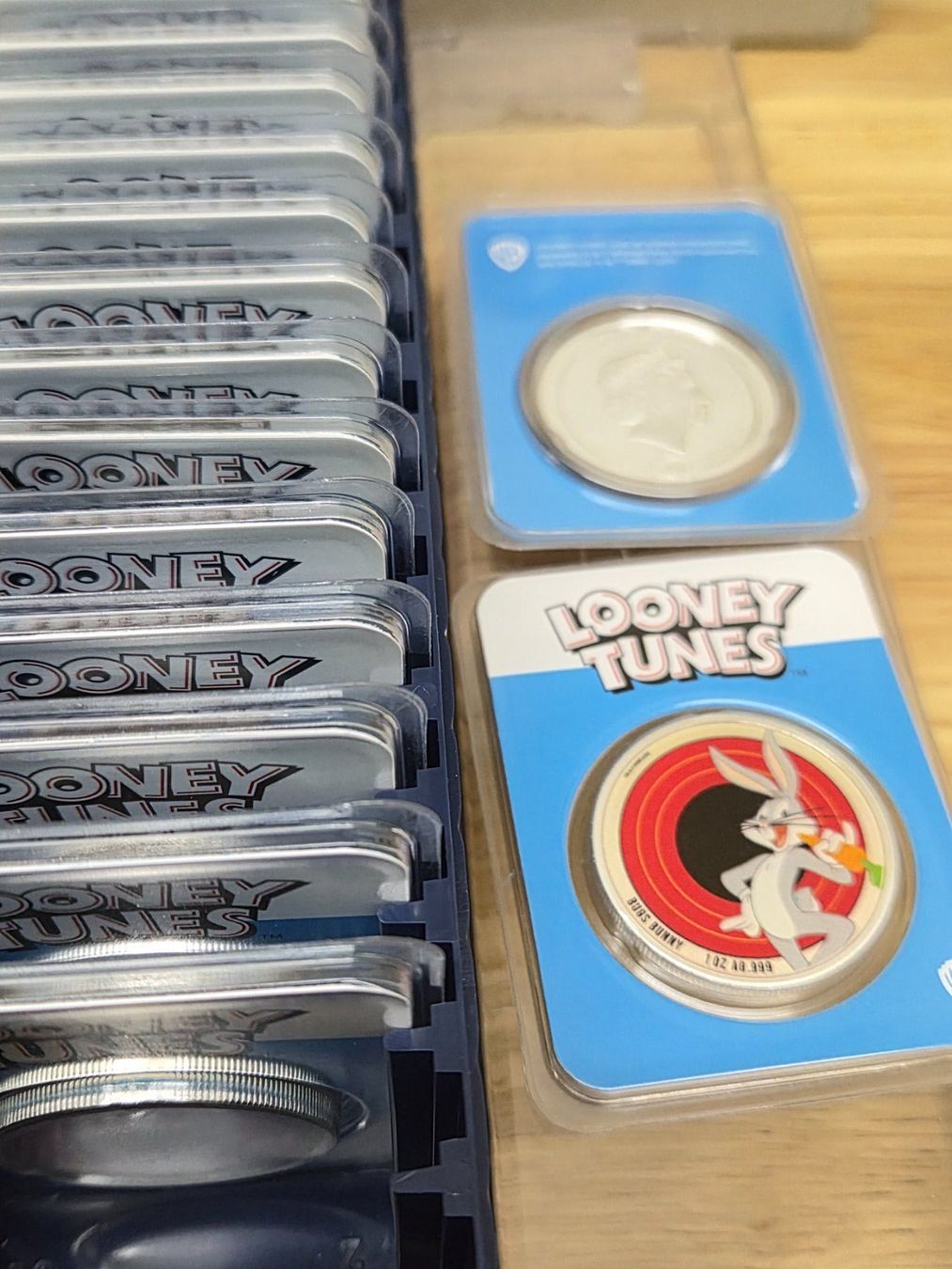 20 x 1 OZ Silbermünze Samoa 2022 Looney Tunes Bugs Bunny (Neu und ...