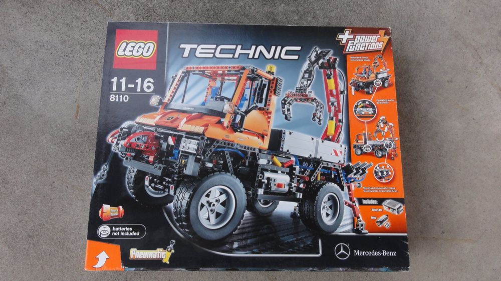 LEGO Technic 8110 Mercedes Unimog U4 (Gebraucht) in für CHF 160 – mit ...