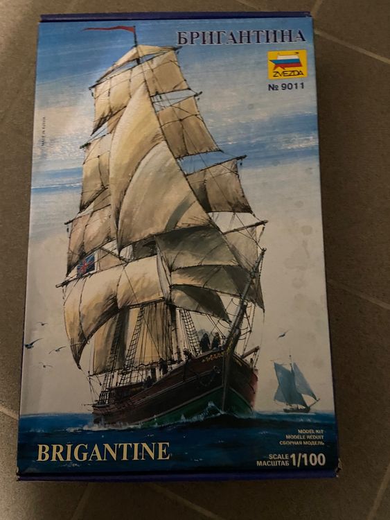 Brigantine British Double Masted Sailing Ship (Neu und originalverpackt ...