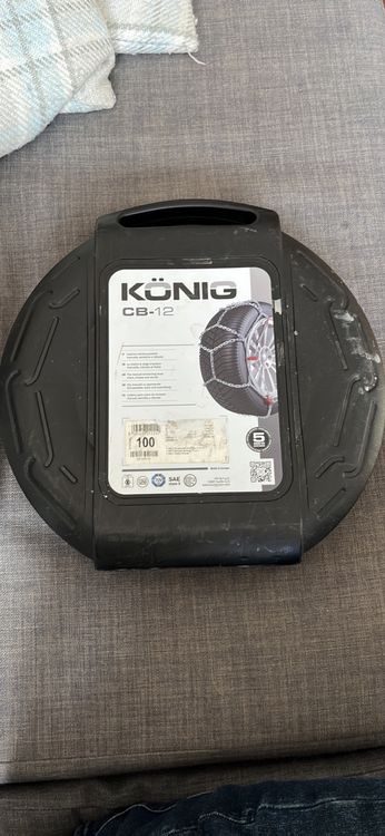 Thule/König CB-12 Gr.100 12mm- Schneeketten. Snow chains (Gebraucht) in Kandersteg für CHF 40 ...
