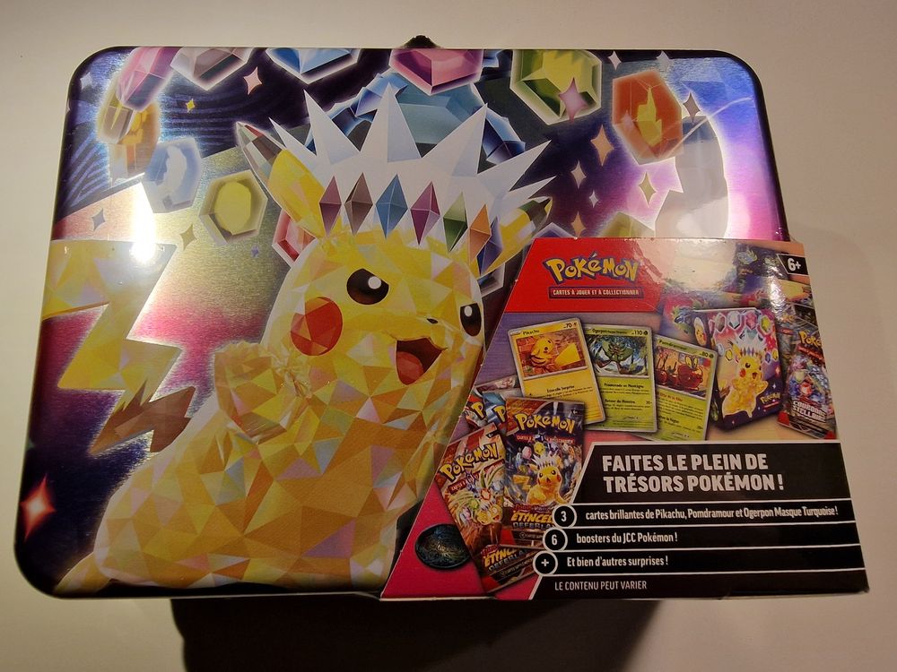 Pokémon Valisette Pikachu ex Téracristal 2024 FR (Neu und ...