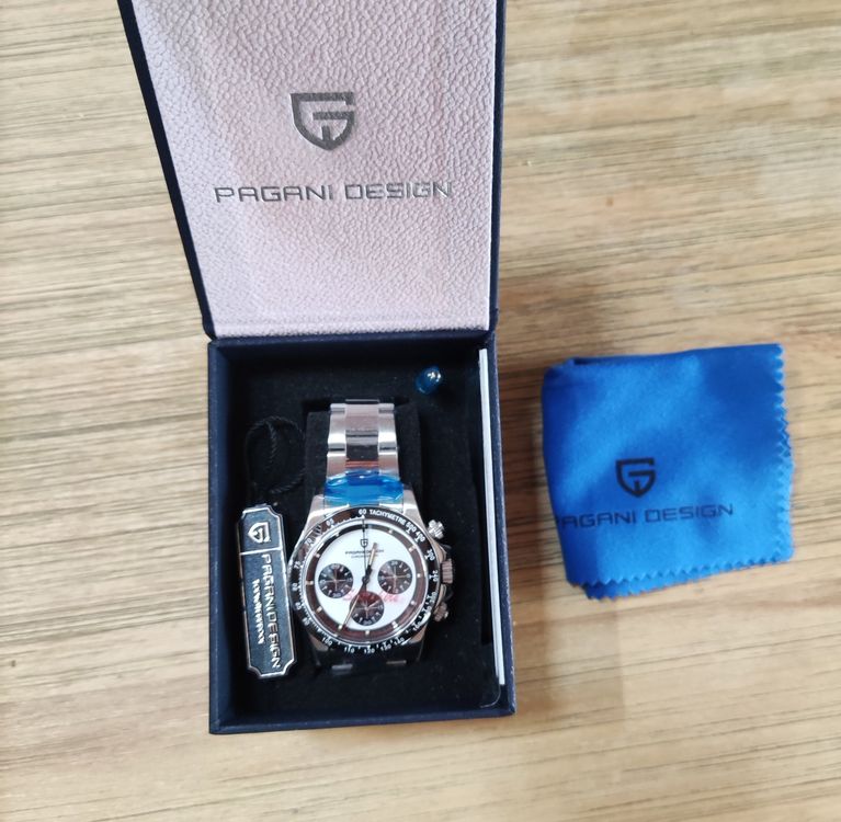 Montre Pagani Design PD1676 - Hommage Daytona Paul Newman (Neuf avec ...