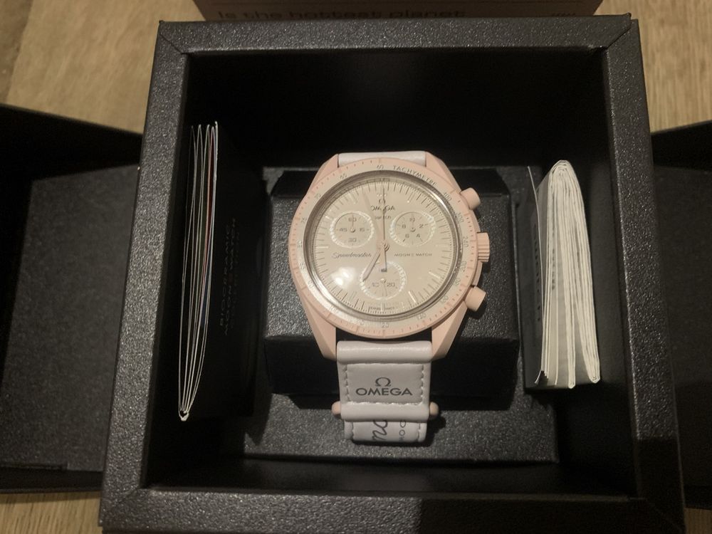 OMEGA X SWATCH MoonSwatch Bioceramic MISSION TO VENUS UHR | Kaufen auf Ricardo