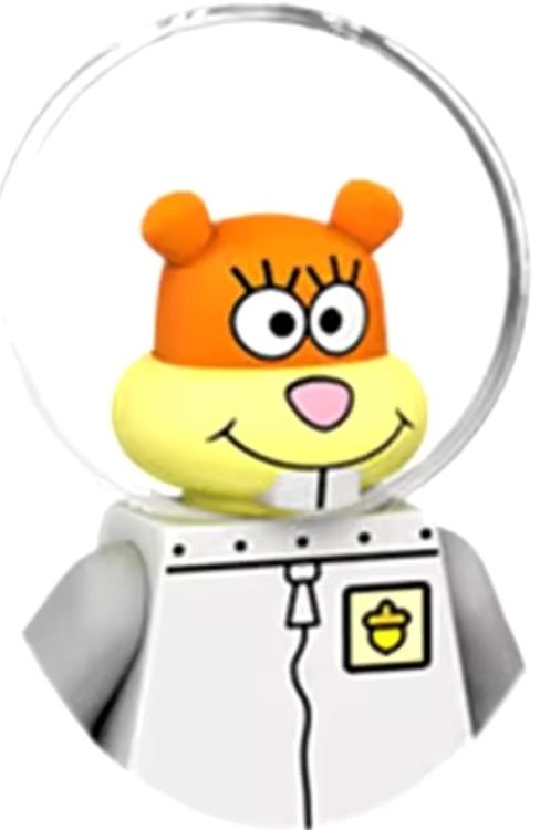 Sandy Cheeks Figur Astronautin wie lego (Neu und originalverpackt) in ...