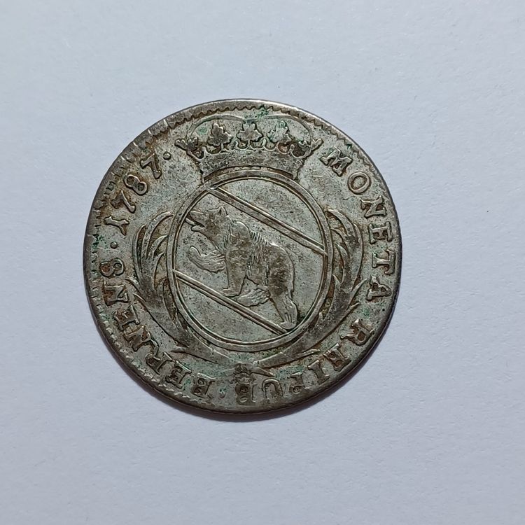 20 Kreuzer 1787 Bern (Gebraucht) in Pfäffikon ZH für CHF 50 – mit Lieferung auf Ricardo kaufen