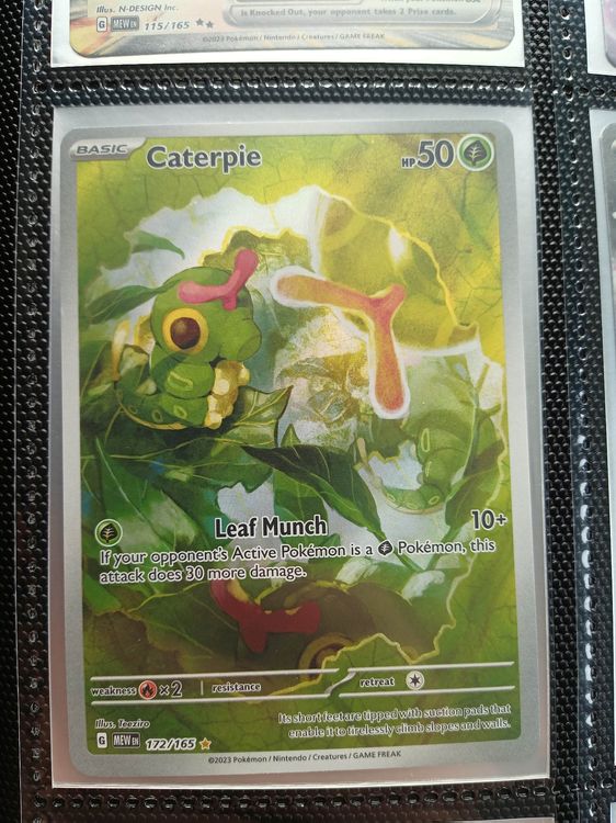 Caterpie Alternate Art - Pokemon 151 (Gebraucht) in Altstätten SG für ...