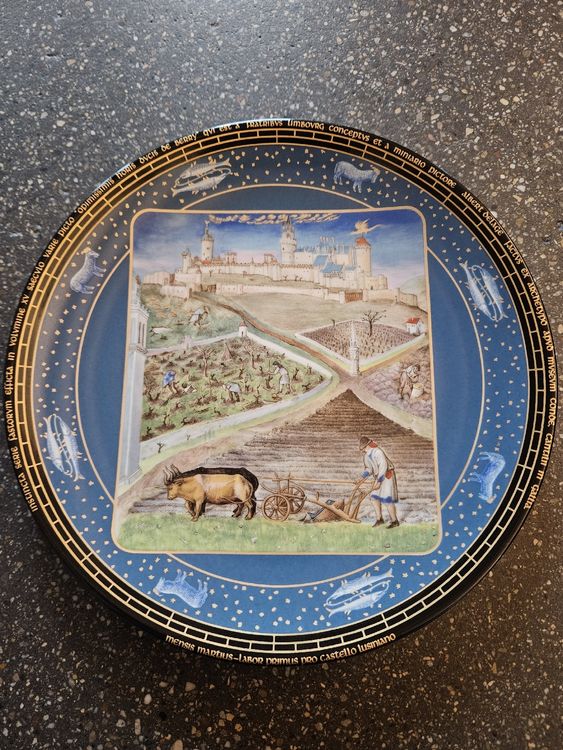 Mars Limoges Sammelteller, Les Très Riches Heures, 1987. (Neu (gemäss ...