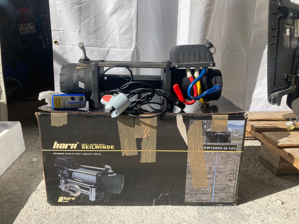 Seilwindem 12V 5,4T Horntools Alpha Quick revidiert | Kaufen auf Ricardo