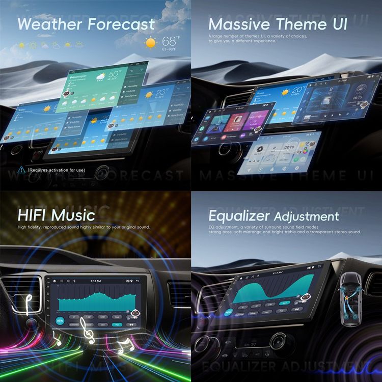 Autoradio Smart Fortwo Forfour 453 RDS Carplay Android Navi (Neu und originalverpackt) in ...