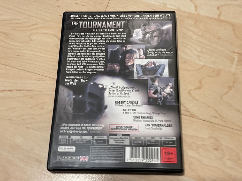 The Tournament DVD (Gebraucht) in Zwingen für CHF 2 – mit Lieferung auf Ricardo kaufen
