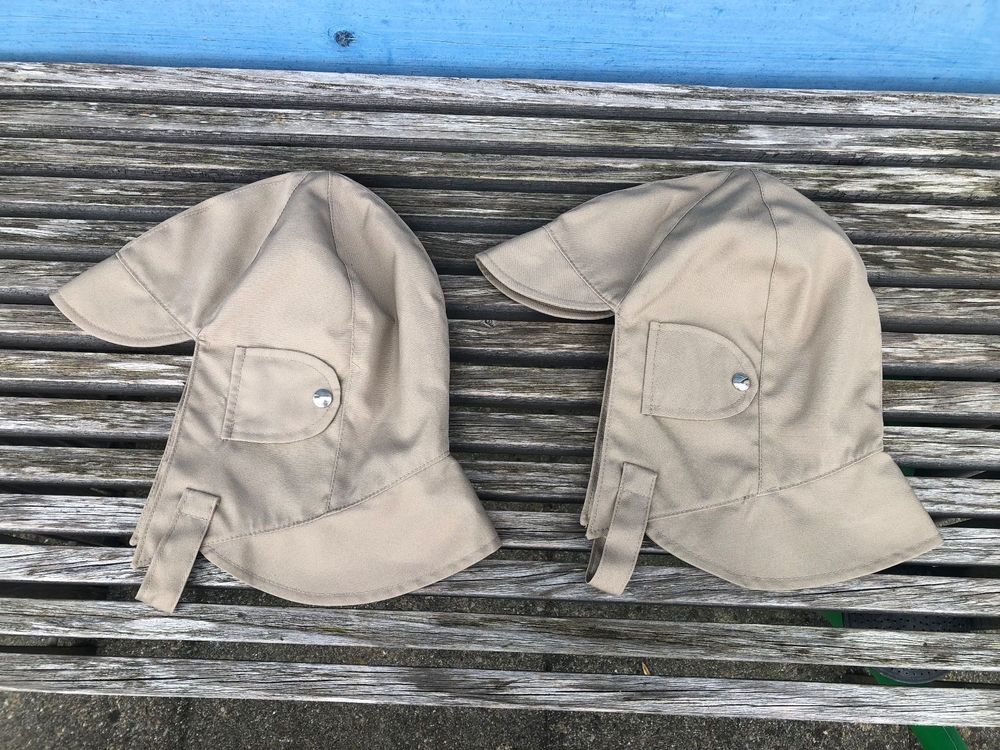 2 Cabrio Hauben aus Baumwolle für Oldtimer (Neu (gemäss Beschreibung ...