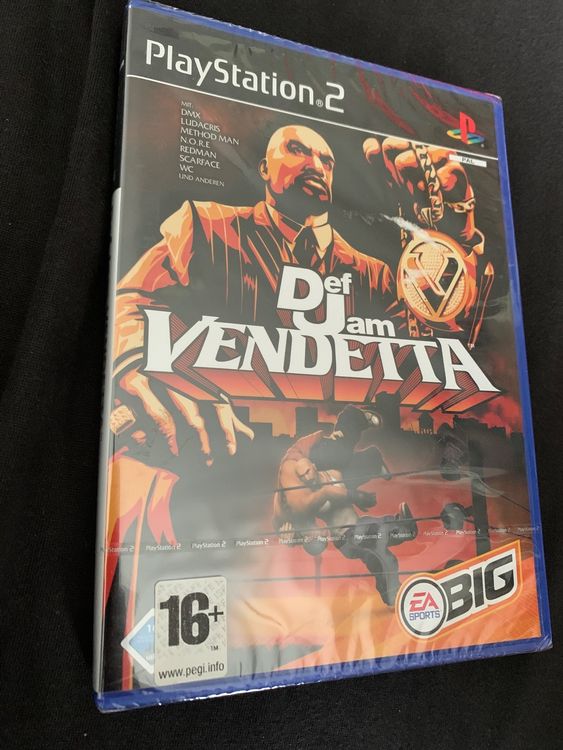 Def Jam Vendetta Playstation 2 Sealed OVP (Neu und originalverpackt) in ...