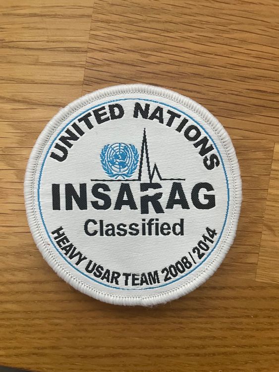 Badge INSARAG USAR HEAVY TEAM (Gebraucht) in Chardonne für CHF 40 – mit ...