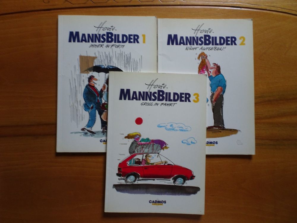3 Comics von Hoviv Mannsbilder Band 1 - 3 Karikaturen (Gebraucht) in ...