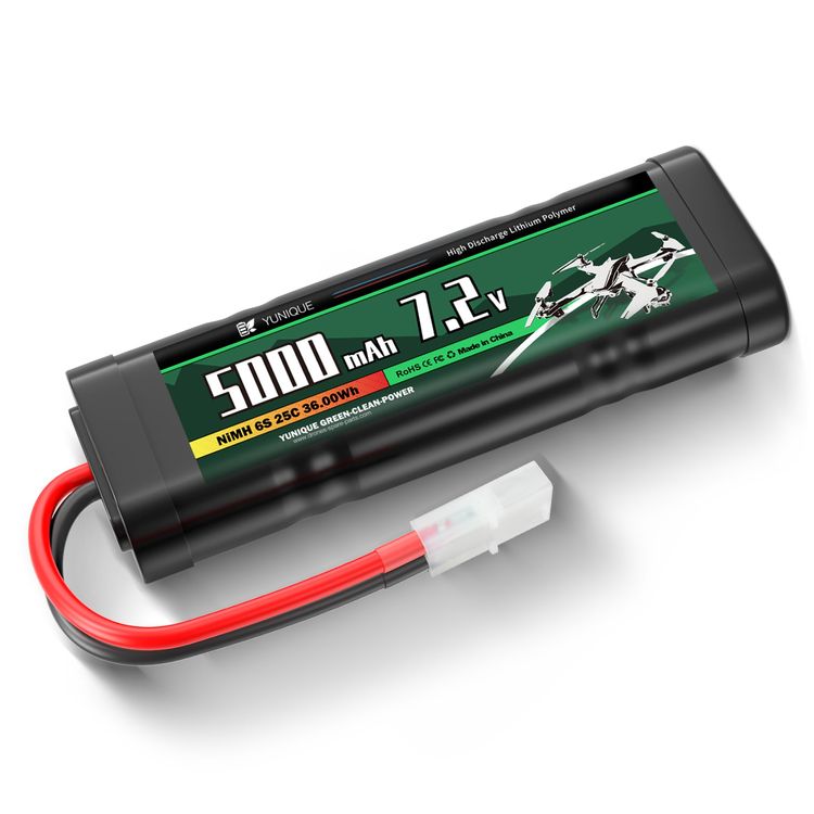 Batteria NiMH 7.2V 5000mAh Tamiya 6 Celle 135x47x24 mm (Neu und originalverpackt) in BOLGARE für ...
