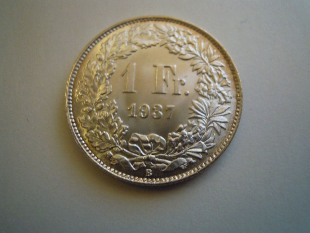 1 Fr. 1937 unz/stgl | Kaufen auf Ricardo