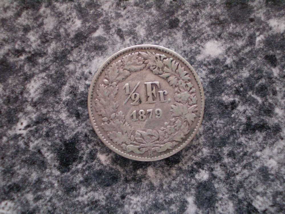 50 Rp.1879 !!! ab 1.- !!! (Gebraucht) in Dierikon für CHF 25 – mit Lieferung auf Ricardo kaufen