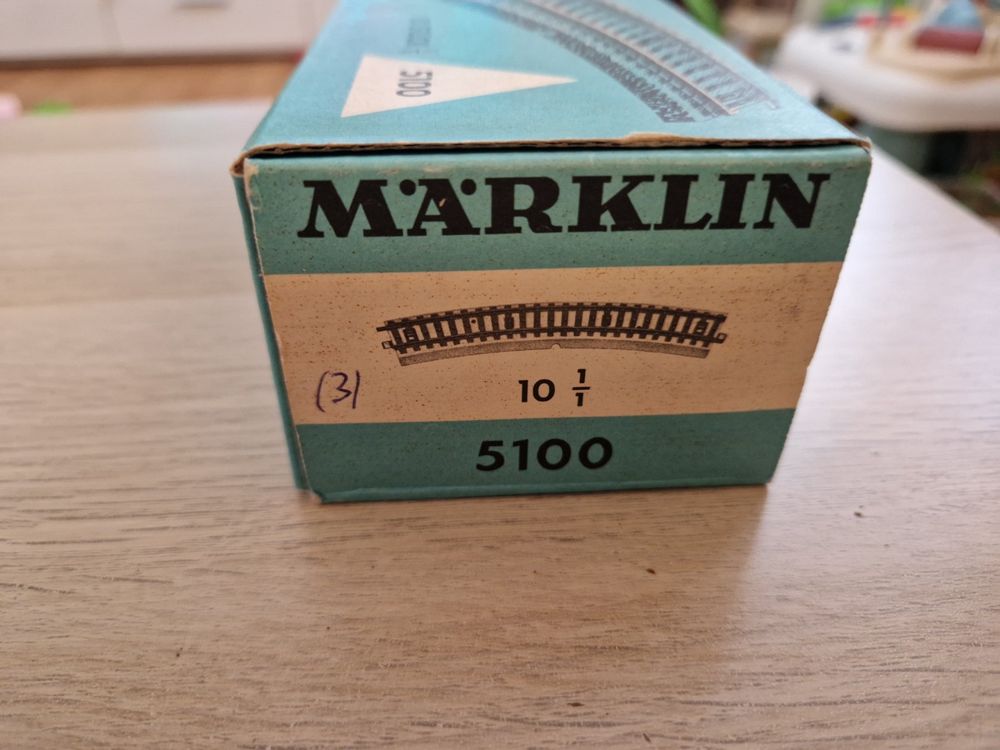 Märklin 10 x 5100 gebogenes gleis M H0 (3) | Kaufen auf Ricardo