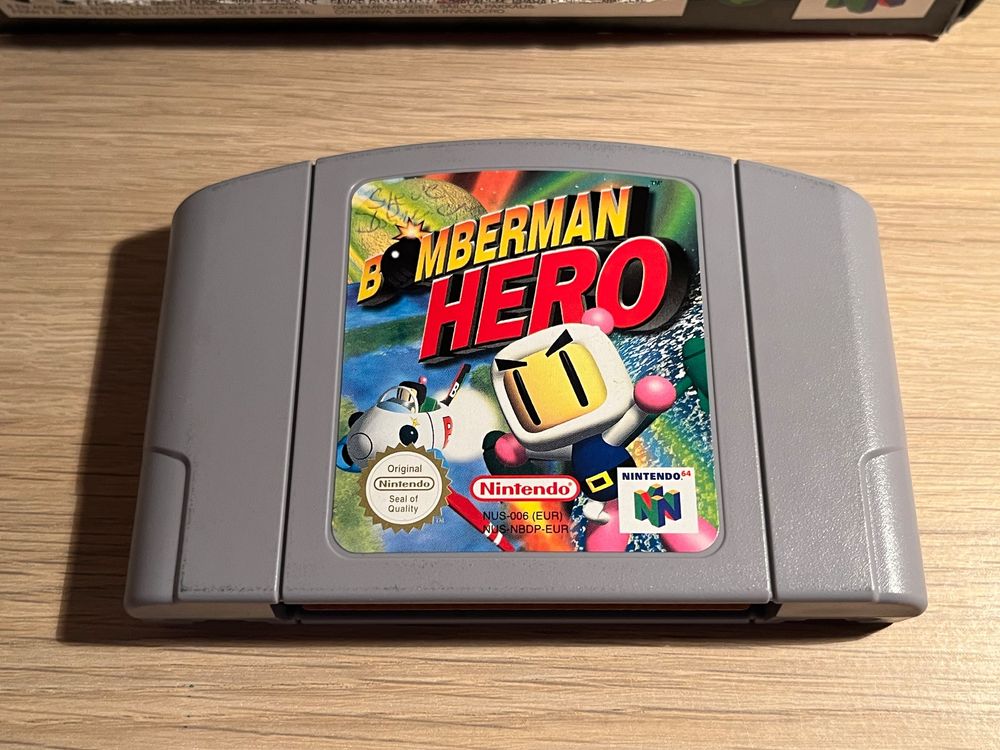 Bomberman Hero 64 OVP Nintendo 64 N64 retro Pal | Kaufen auf Ricardo