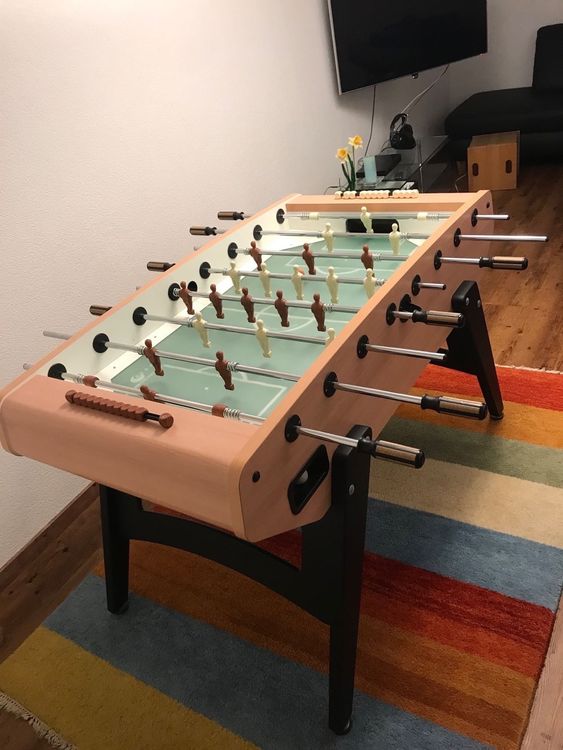 Gorgeous BCE-AG wooden indoor football table | Kaufen auf Ricardo