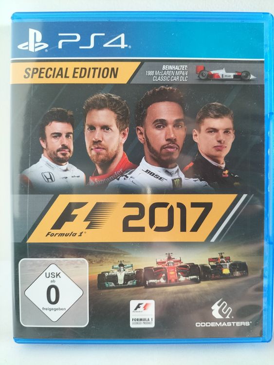 F1 Formula 1 2017 (PS4) (Gebraucht) in Nürensdorf für CHF 12 – mit ...