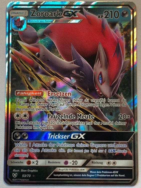 Zoroark GX 53/73 - Holo - Near Mint (Gebraucht) in Chavannes près ...