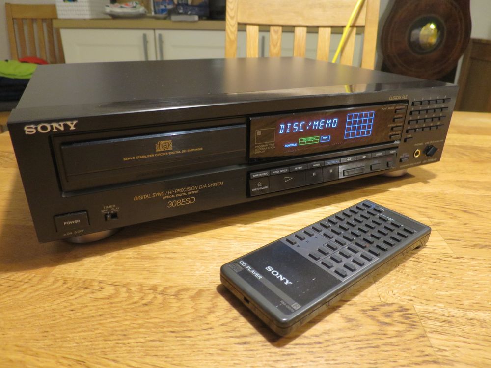 Sony CDP-308ESD 1988-89 revidiert | Kaufen auf Ricardo