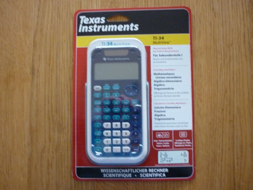 Texas Instruments TI-34 MultiView | Kaufen auf Ricardo