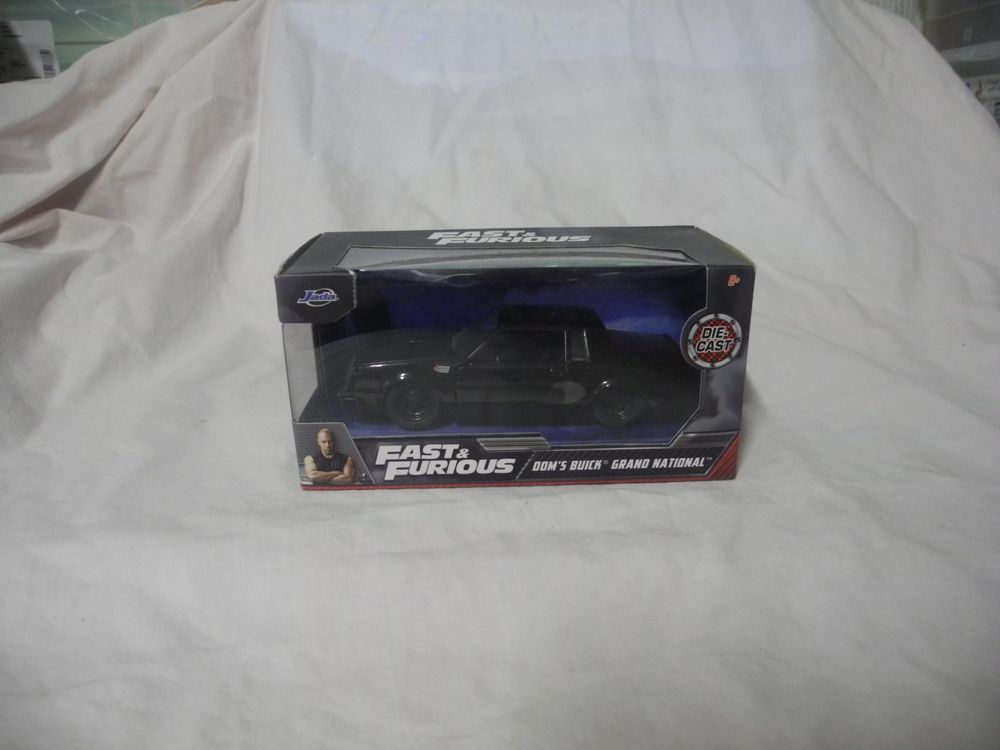 JADA FAST & FURIOUS DOM'S BUICK GRAND NATIONAL MIB 1:32 (Neu und ...