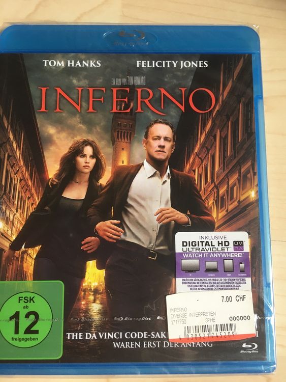 Inferno DVD (Neu und originalverpackt) in Konolfingen für CHF 3.5 – mit ...