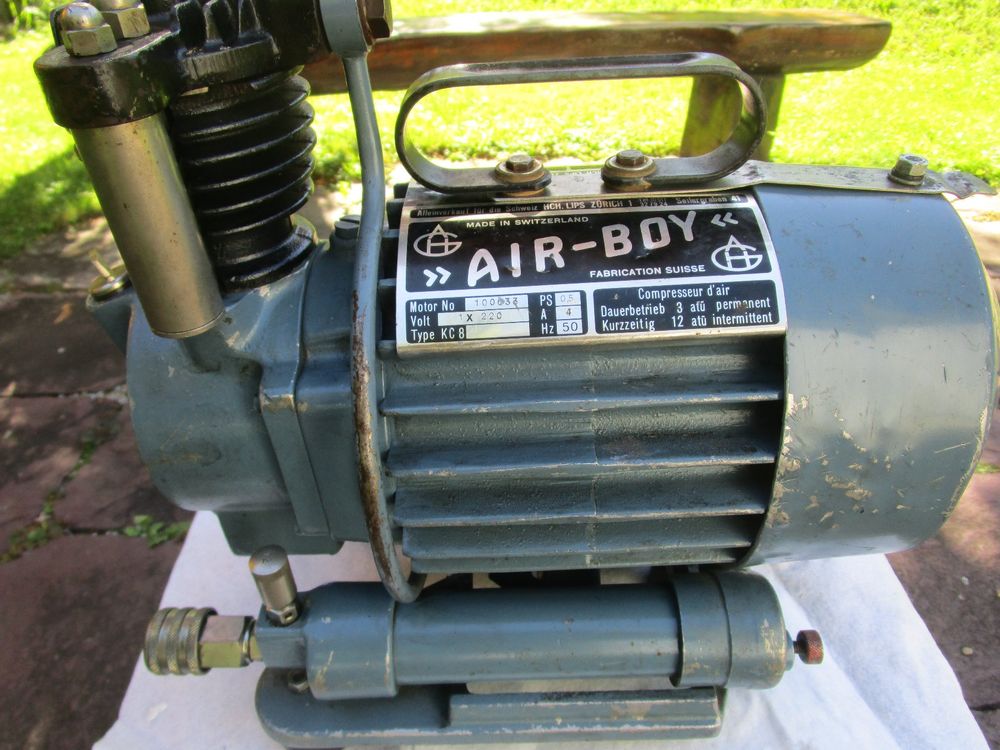 Druckluft Kompressor Air-Boy - Made in Switzerland (Gebraucht) in ...