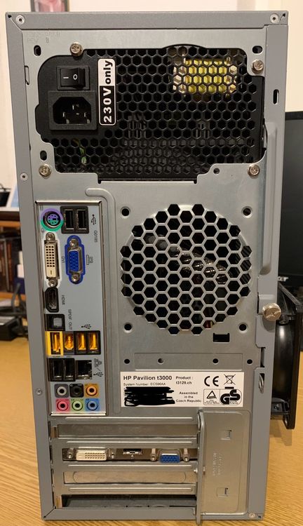 HP Pavillion midi tower mit Netzteil 500W (Gebraucht) in Pfäffikon SZ ...