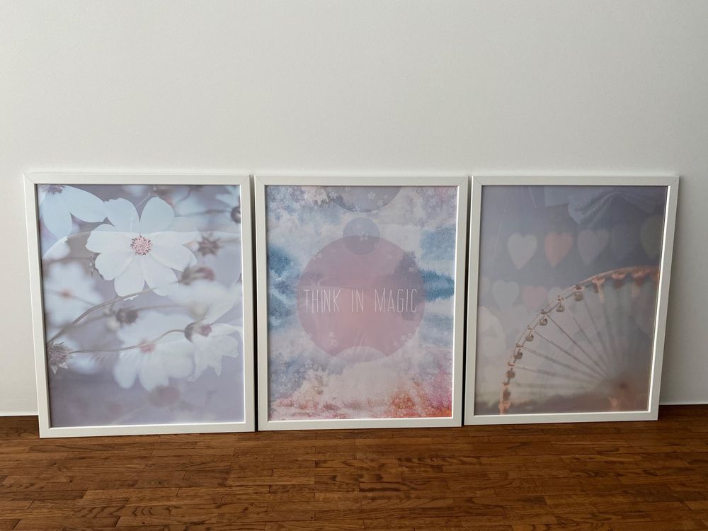 Bild, Welt in Rosa von Ikea, Bilderset | Kaufen auf Ricardo