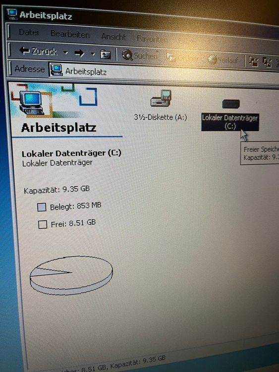 Retro Vintage Laptop Compaq Armada 110 Windows 2000 inst. (Gebraucht ...