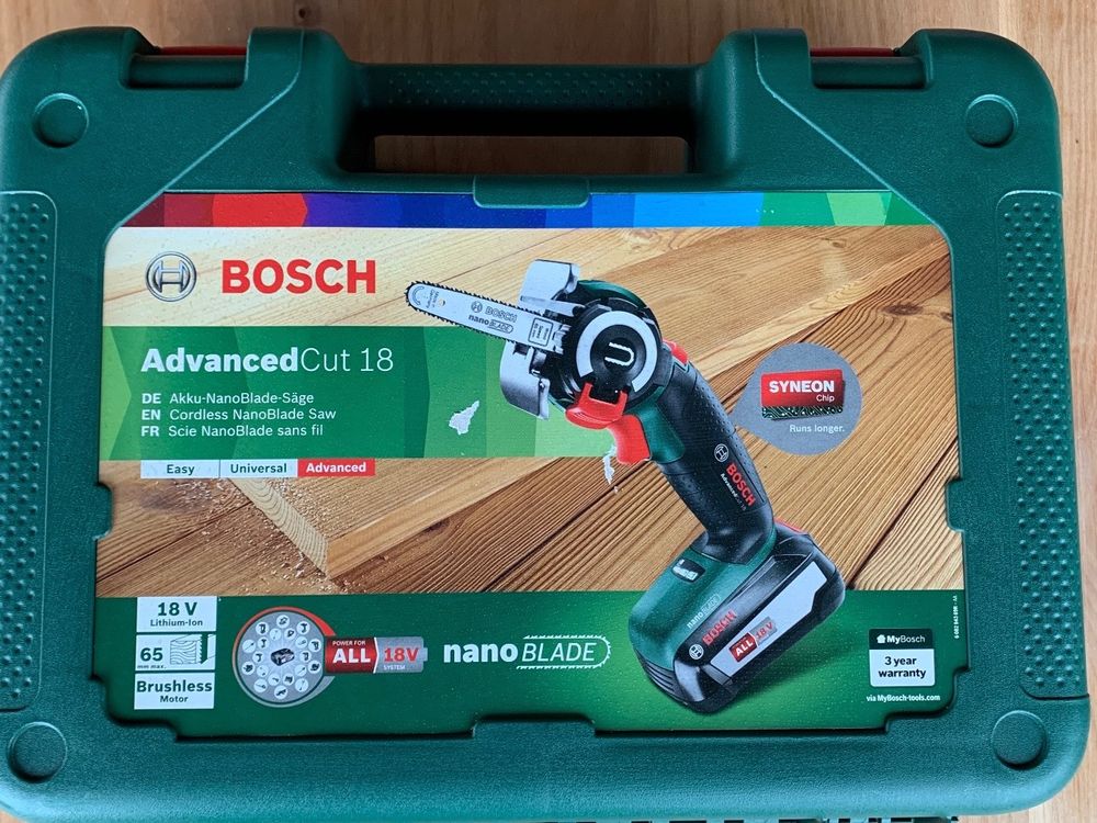 Bosch Nanoblade Sageblatt Alternative