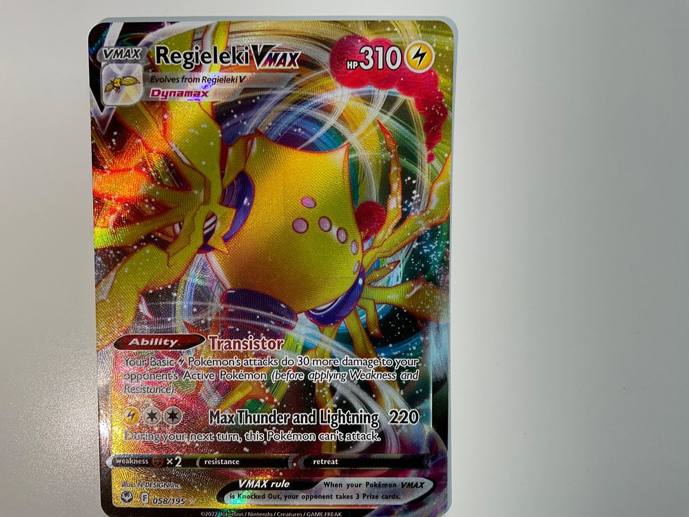 Pokémon Regileki vmax ab1 | Kaufen auf Ricardo