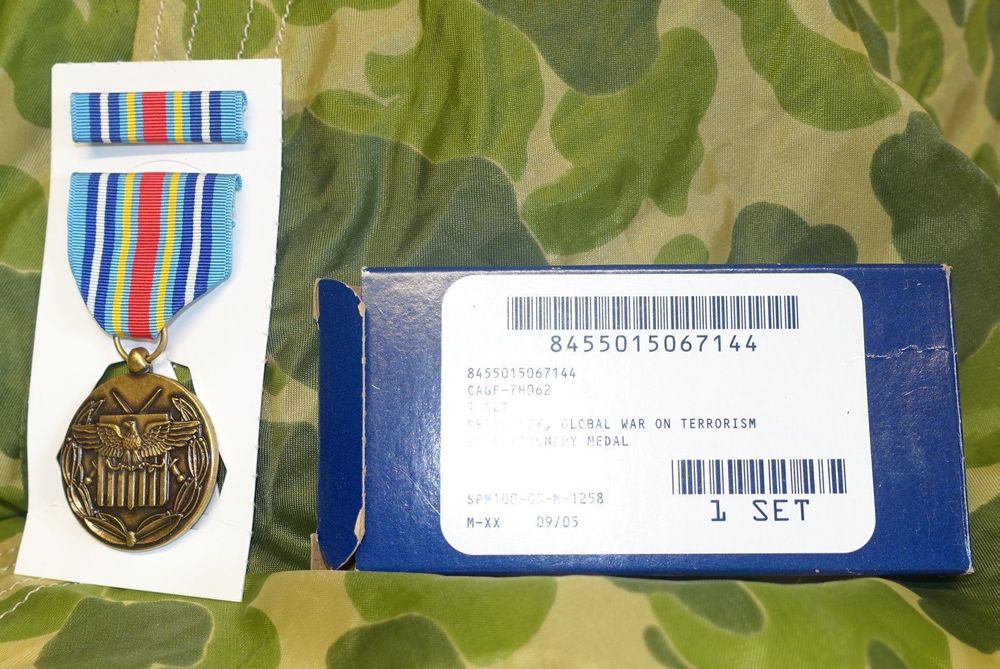 Global War on Terrorism Expeditionary Medal mit Schachtel (Gebraucht ...