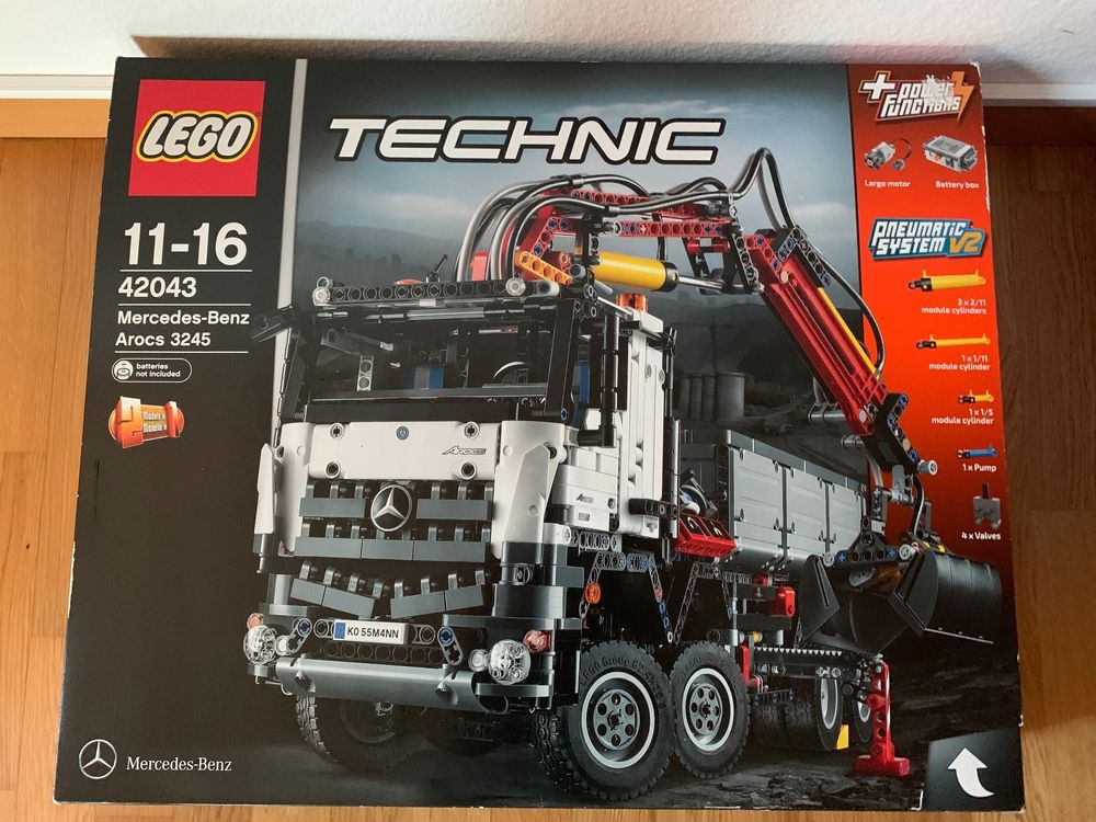 LEGO Technic 42043 - Mercedes Benz Arocs 3245 (Neu und originalverpackt ...