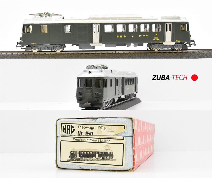HAG 150 Triebwagen RBe 4/4 SBB H0 WS OVP (Gebraucht) in St. Gallen für CHF 83.5 – mit Lieferung ...